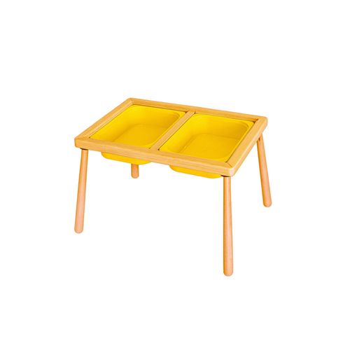 Table - Yellow Yellow Kid's Table