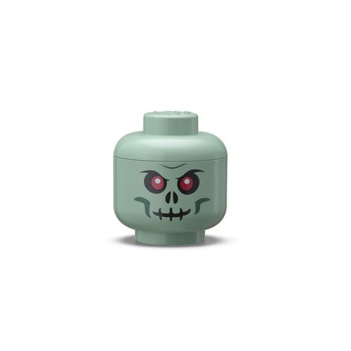 LEGO Glava za odlaganje (mini): Zeleni kosturko