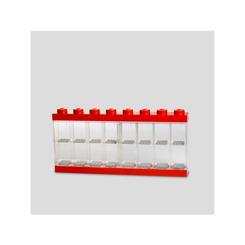 LEGO IZLOŽBENA POLICA ZA 16 MINIFIGURA: CRVENA