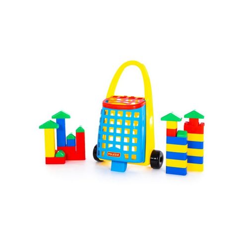 Polesie Kolica sa kockama za bebe 38 delova