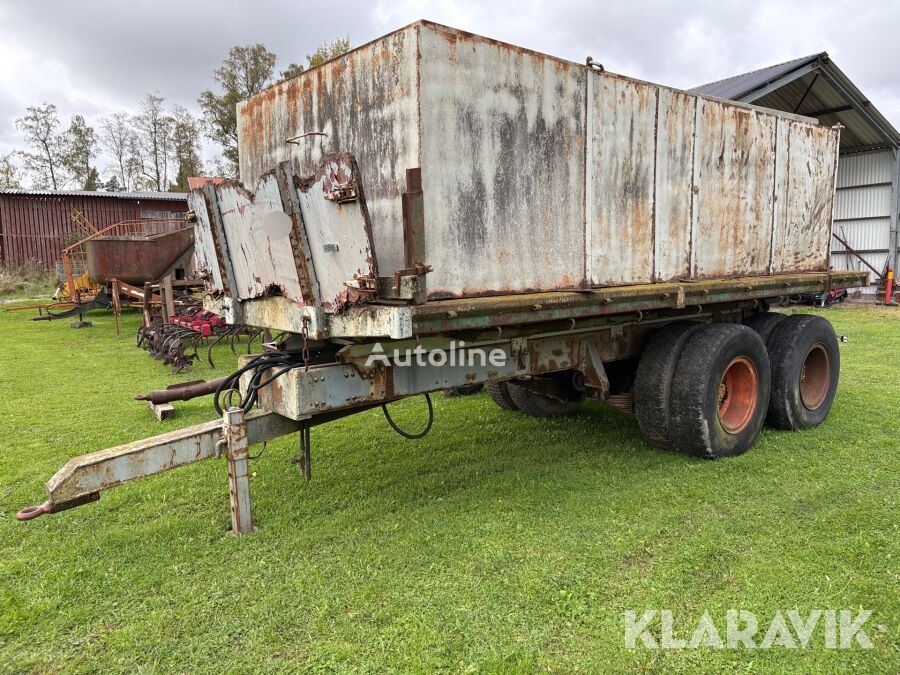 Prodaje se Spannmålsvagn / flak prikolicu kiper na aukciji