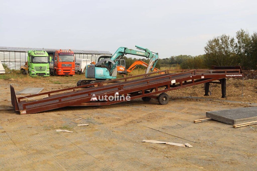 Prodaje se Containerramps MangustLR12T prikolicu sa ravnom platformom na aukciji