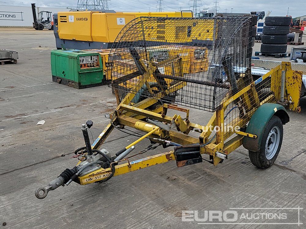 Prodaje se SEB International Single Axle Cable Reel Trailer prikolicu za kablove na aukciji