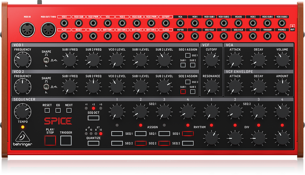 Behringer SPICE analogni polumodularni poliritmički synth