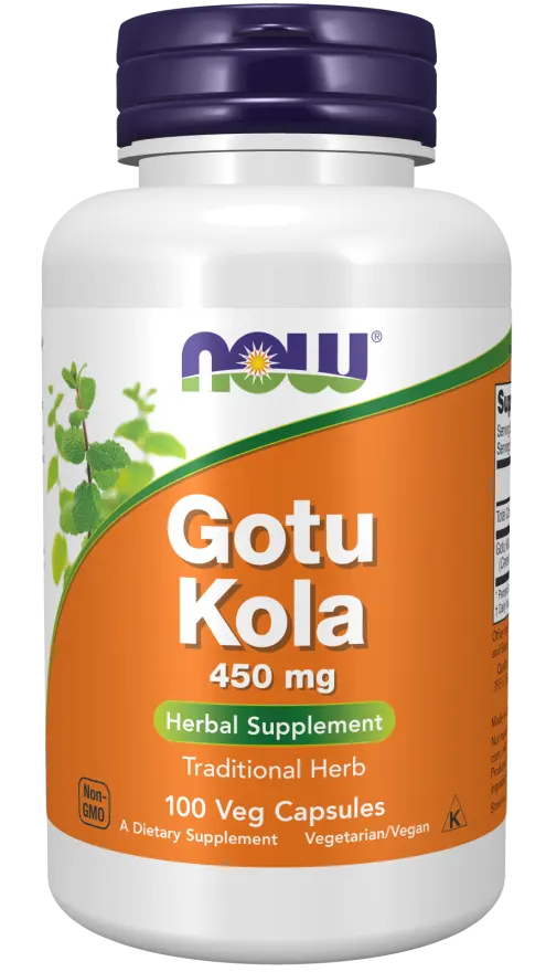 Now Gotu Kola, 450mg, 100 kapsula