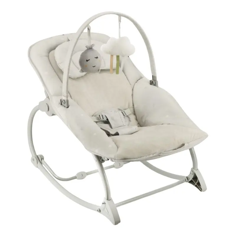 MoMi Lapis ležaljka za bebe Light Grey