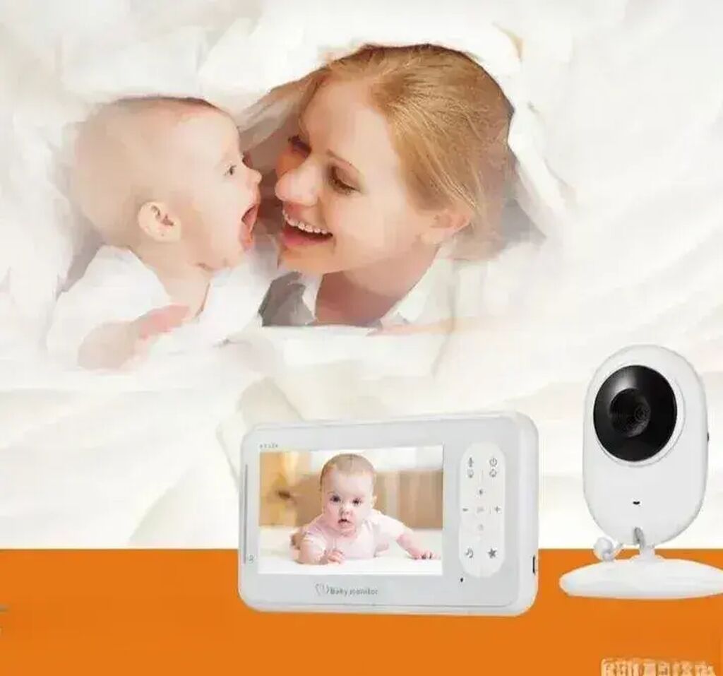 Baby kamera sa monitorom i senzorom temperature. baby kamera sa
