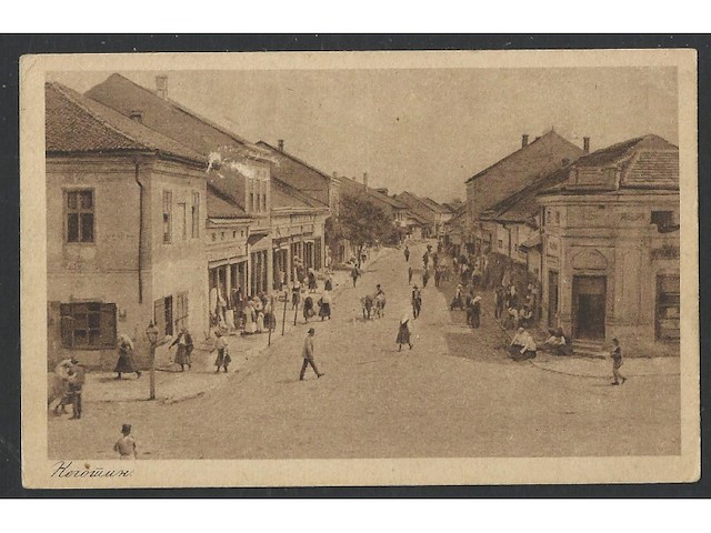 negotin glavna ulica 1924