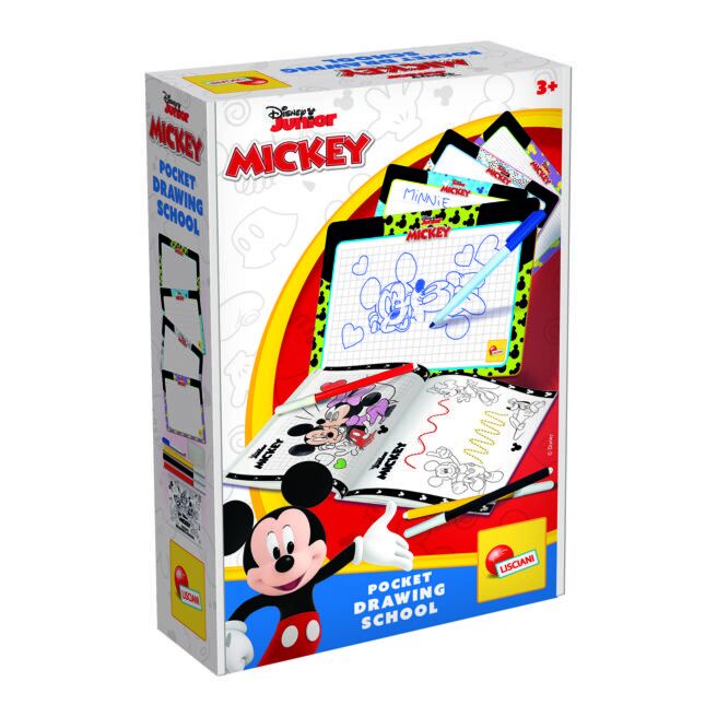 Lisciani Mickey Mouse škola crtanja pocket