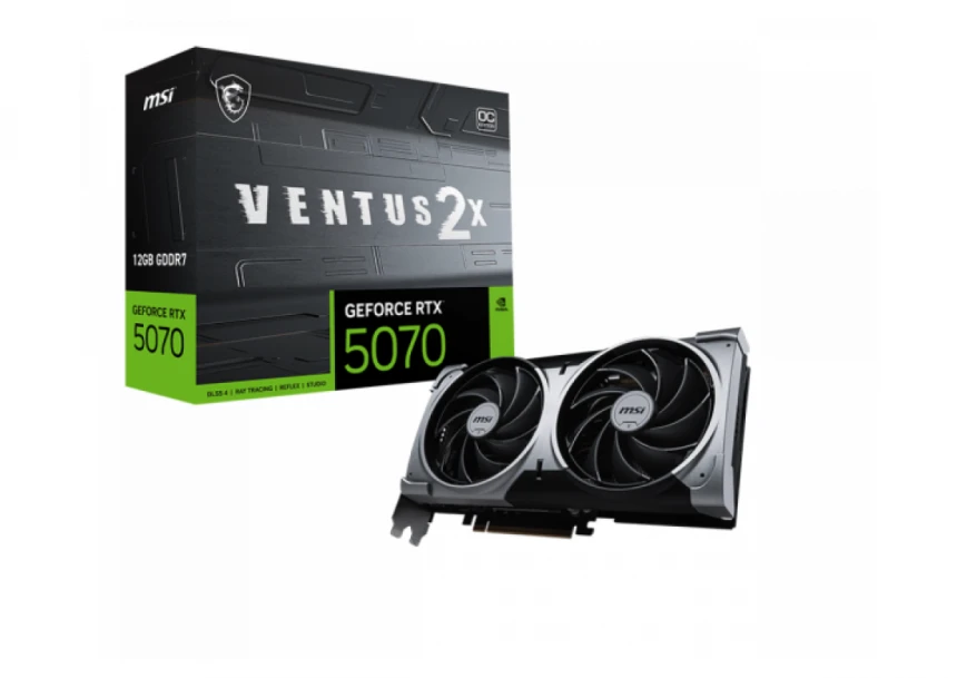 SVGA MSI RTX5070 Ventus 2X OC 12GB GDDR7, V532-003R