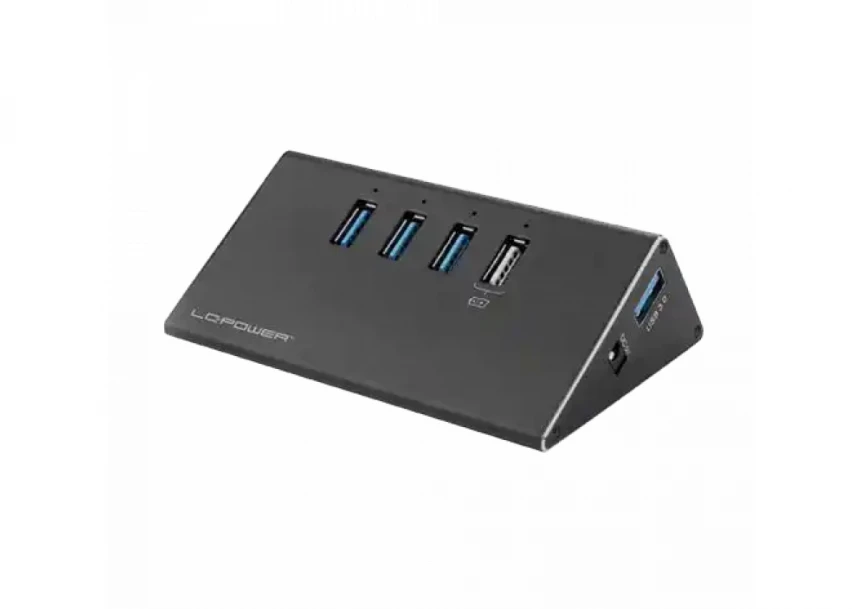 USB Hub 3.0 LC Power LC-HUB-ALU-2B-4 Aluminium