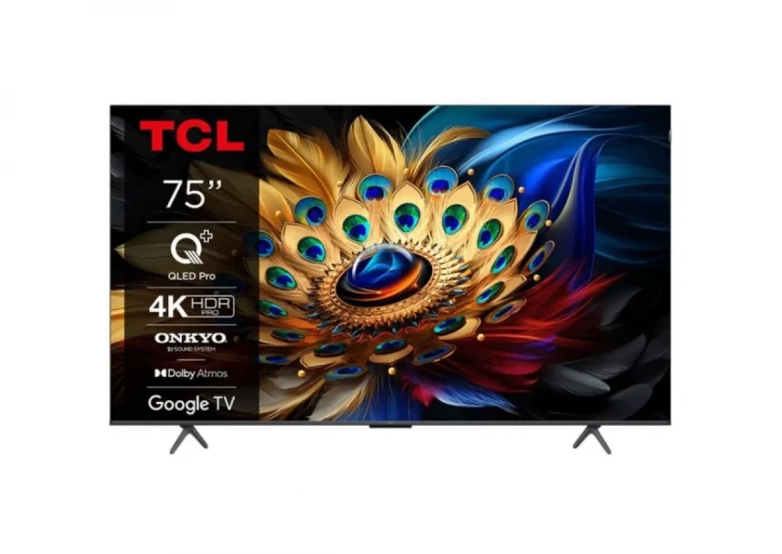 SMART QLED TV 75 TCL 75C655 3840x2160/4K HDR/DVB-T2/C/S2Google