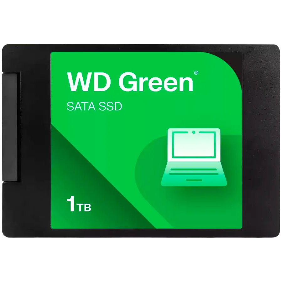 SSD POWERED BY SANDISK WD Green 1TB SATA, 2.5'', 7mm, Read: 545 MBps