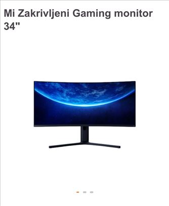 Xiaomi monitor 34’ 144HZ 4k Zakrivljen