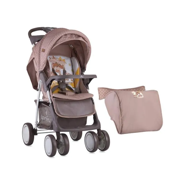 Kolica za bebe foxy-Beige&Yellow Happy Family