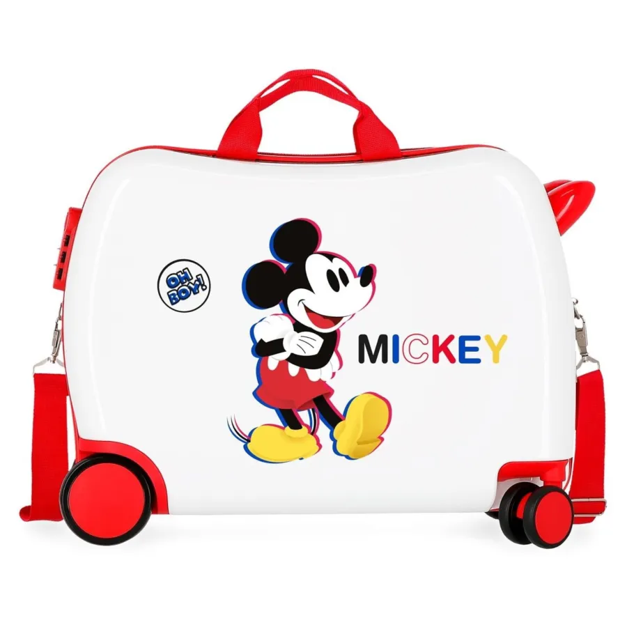 Dečiji kofer ride on Disney Mickey 100 Beli