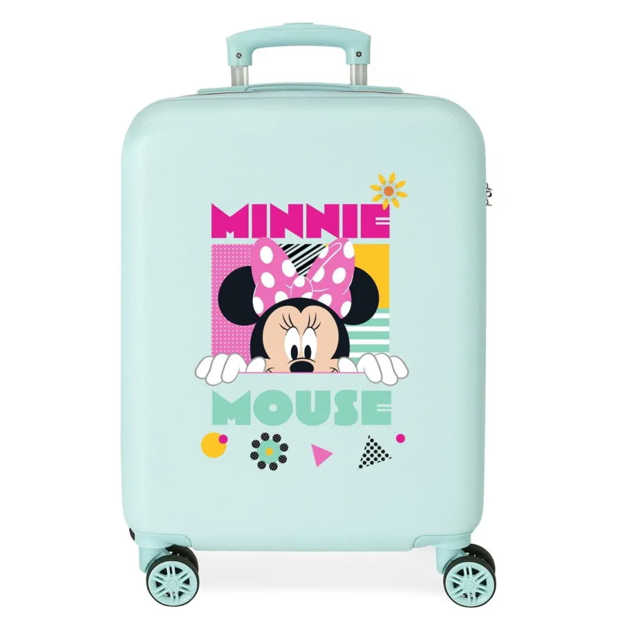 Dečiji kofer Disney Minnie Geometric tirkizna