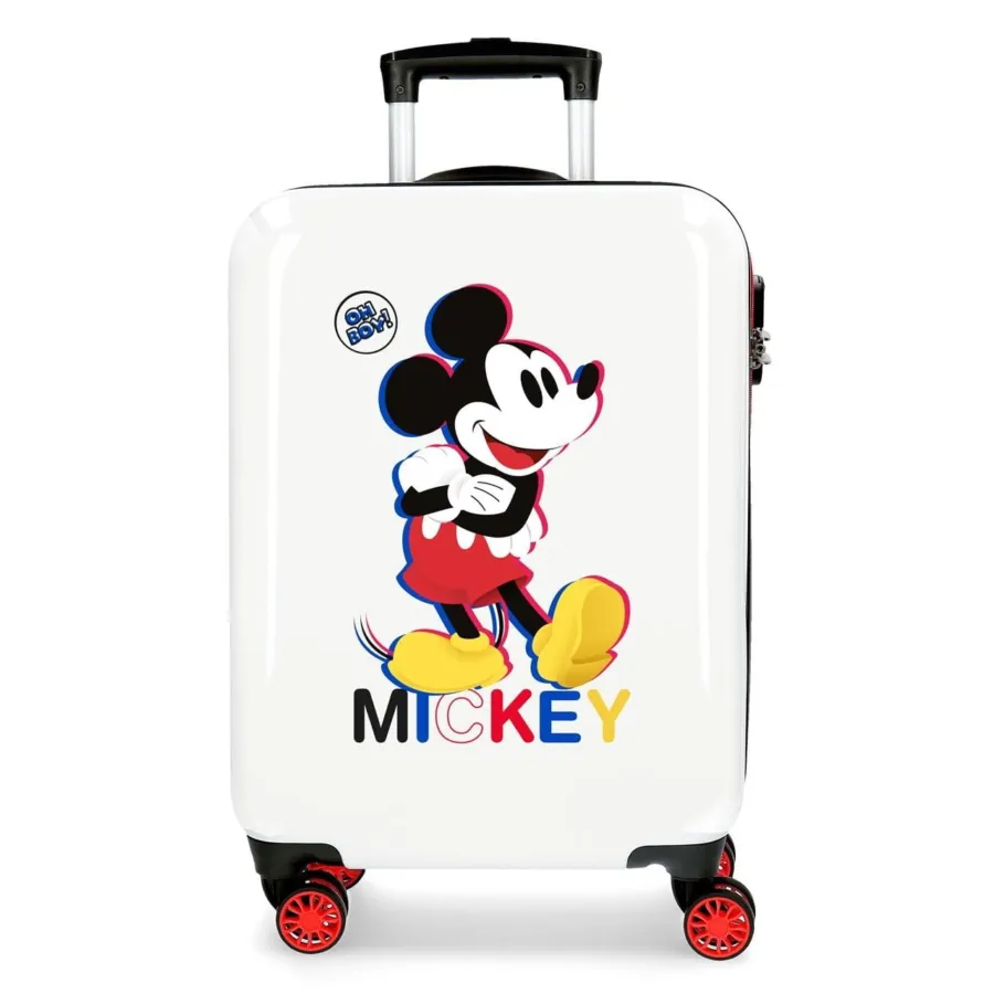 Dečiji kofer Disney Mickey 100, beli