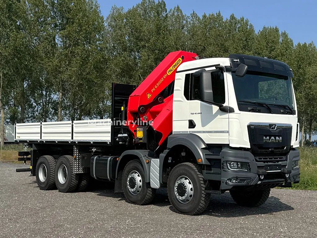 Novi MAN TGS 41.440 BB CH Crane Truck (3 units) kamion s ravnom platformom