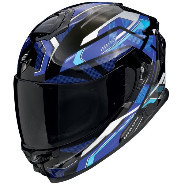 SCORPION Exo-gt sp air augusta black gray blue kaciga