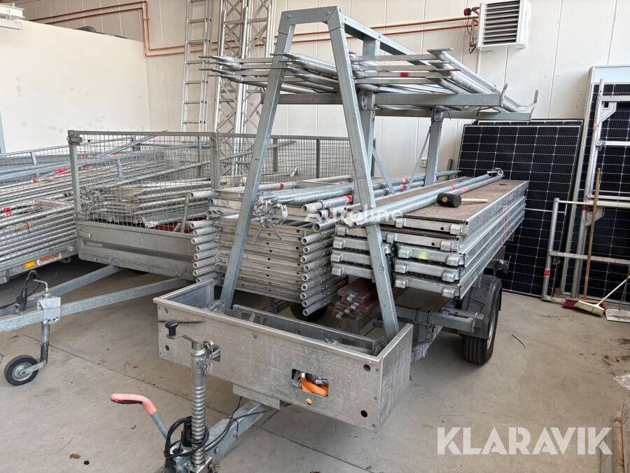 Prodaje se Tysse Med byggställningar prikolicu za građevinske strojeve na aukciji