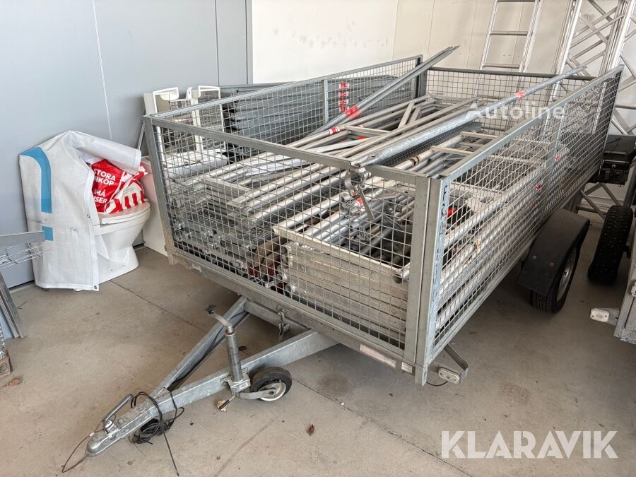 Prodaje se Brenderup Gallersläp Brenderup med byggställningar auto prikolicu na aukciji