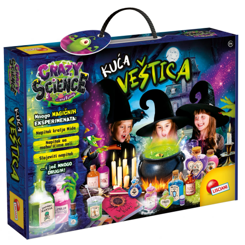 Crazy Science SR Kuca Vestica Lisciani RS100255