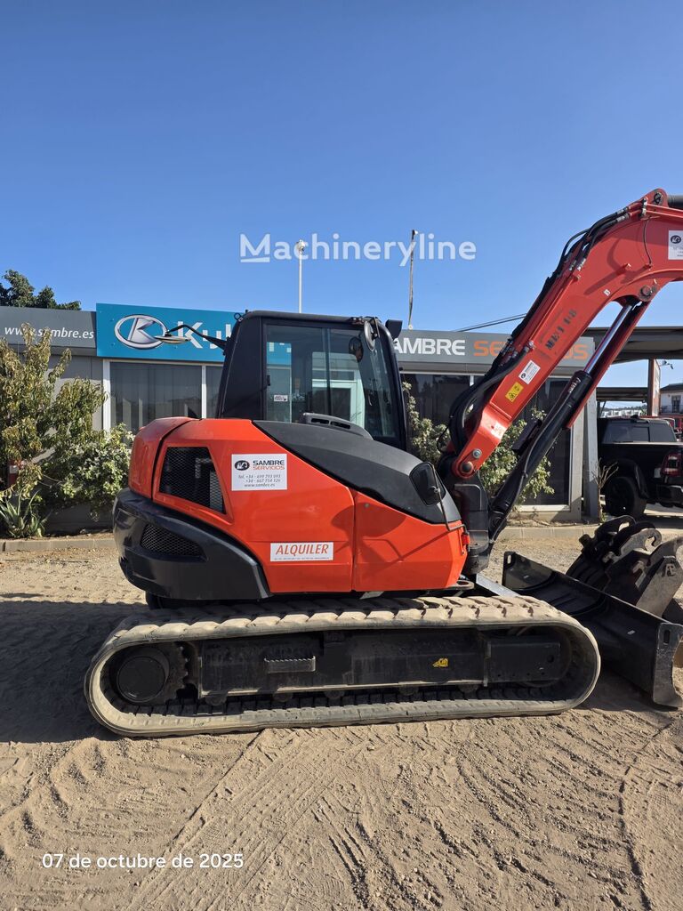 Kubota KX080-4a2 mini bager