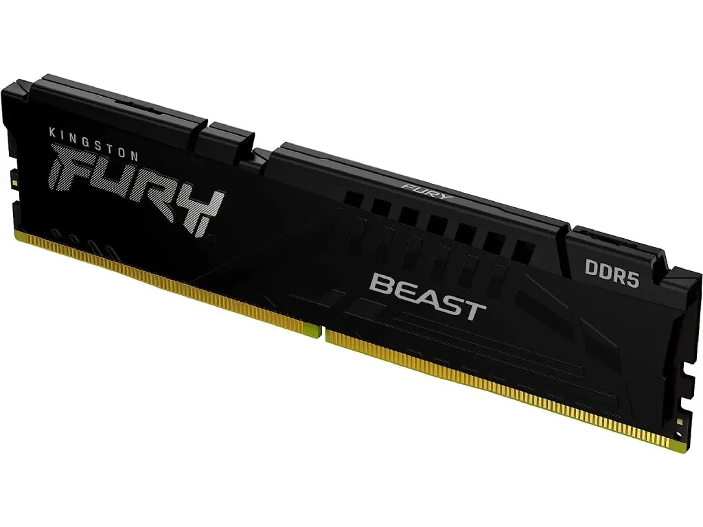 Kingston RAM memoriјa Fury Beast, 32GB, DDR5, 6000MHz, CL30, XMP, 2RX8, 288-pin, 16Gbit, crna