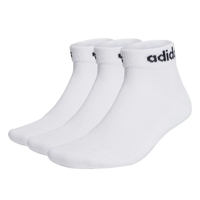 Adidas Čarape C Lin Ankle 3P, HT3457, 3 Para, Bele