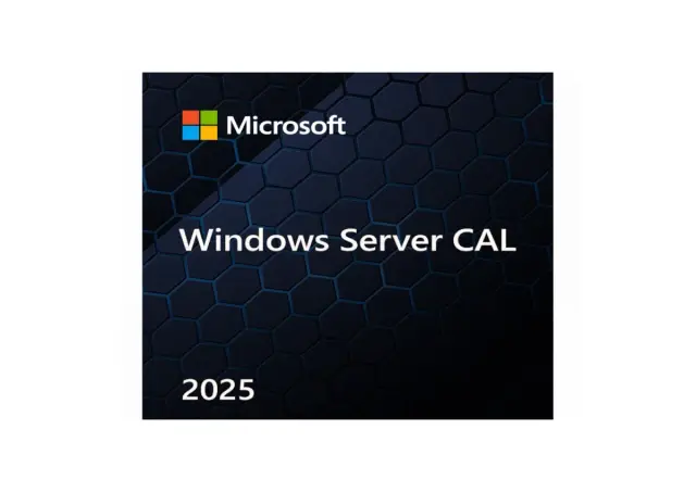 MICROSOFT Windows licenca Server 2025 5 CLT User CAL, Crna