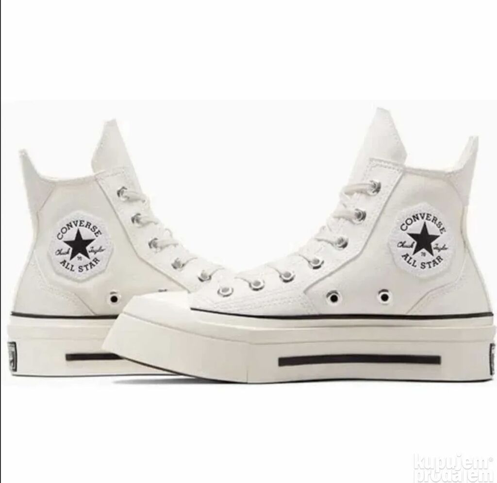 Converse, 38, bоја - Bela