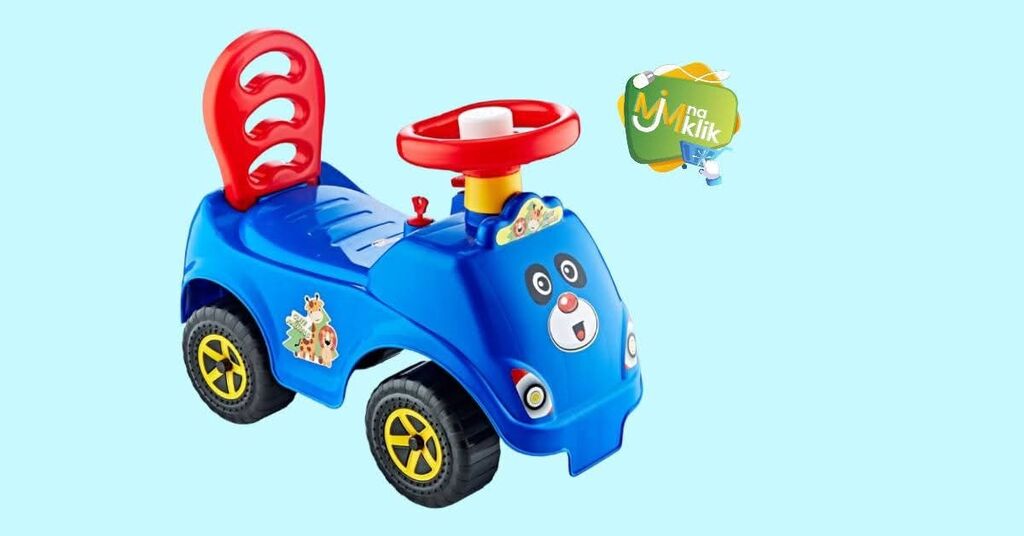 Dečiji guralica-auto - Model: mali auto na guranje sa naslonom -
