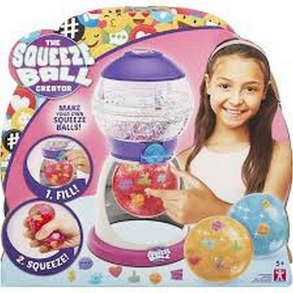 Squeeze ball maker set