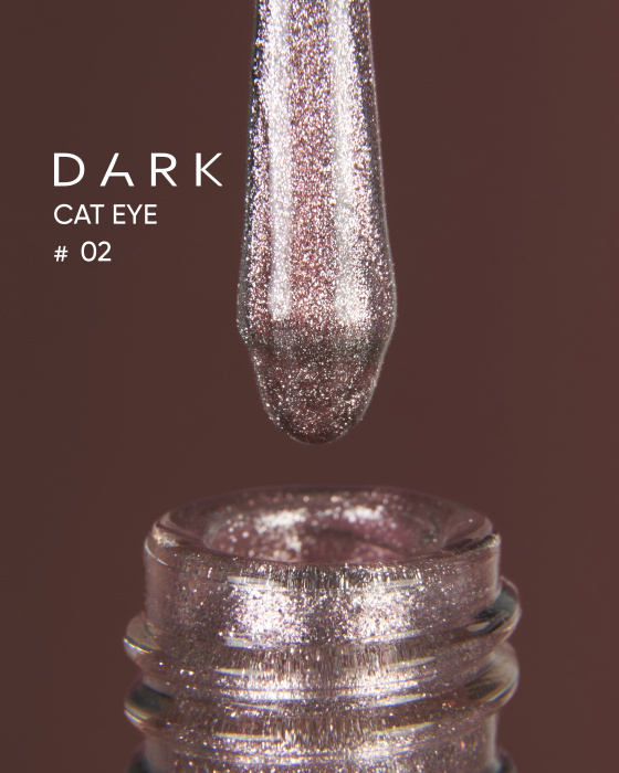 DARK GEL POLISH Cat Eye #02 10 ml