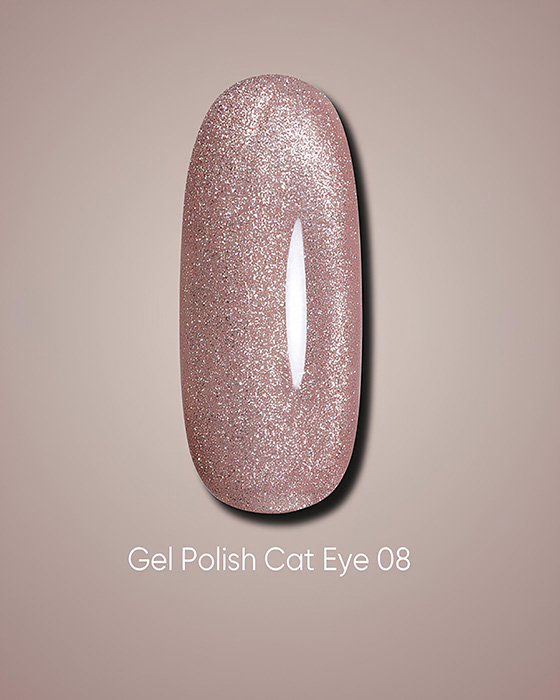 DARK GEL POLISH Cat Eye #08 10 ml