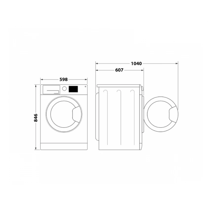 WHIRLPOOL WP C8 WBS EE mašina za sušenje veša - toplotna pumpa