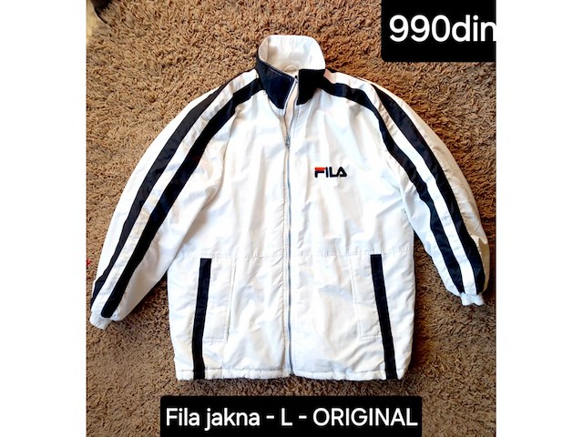 Fila muška zimska jakna bela L - ORIGINAL