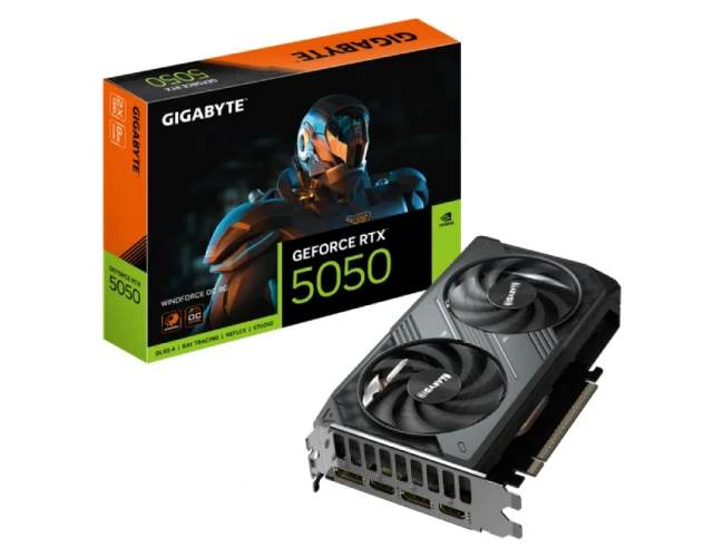 Gigabyte GeForce RTX5050 WINDFORCE (GV-N5050WF2OC-8GD) grafička kartica 8GB GDDR6 128bit