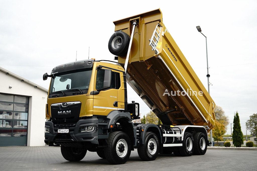 Novi MAN TGS 41.480 / 8X8 / WYWROTKA / AUTOMAT / FABRYCZNIE NOWY / BOGATE kiper
