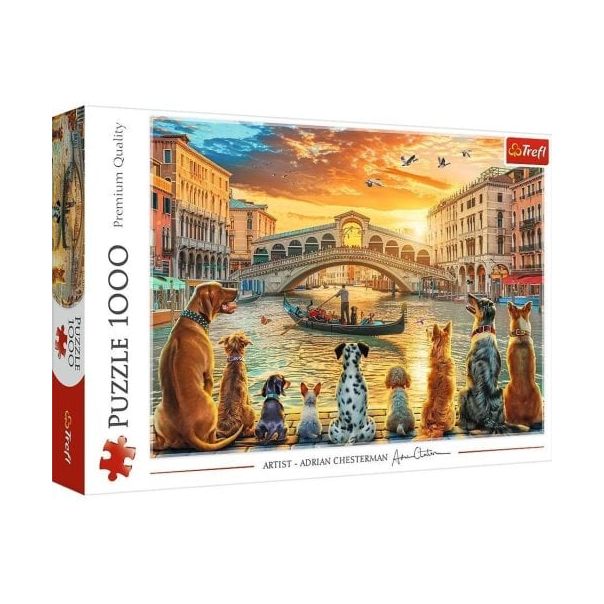TREFL Puzzle Kuce u Veneciji - 1.000 delova