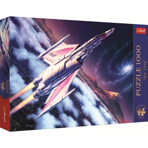 TREFL Puzzle Premium Let u kosmos - 1.000 delova