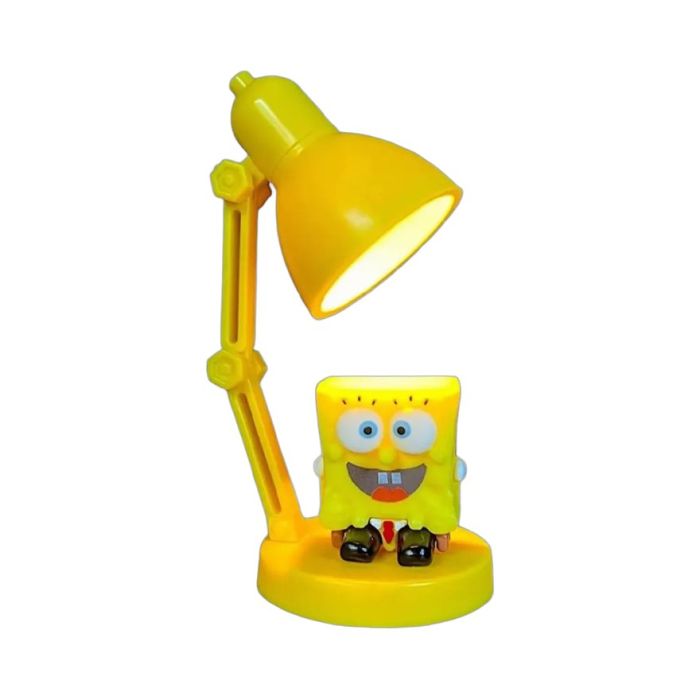 Lampa blue sky studios Spongebob Squarepants Mini Desk Lamp With Figure Yellow