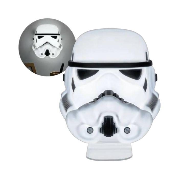 Lampa Paladone Star Wars Stormtrooper Mask Light White