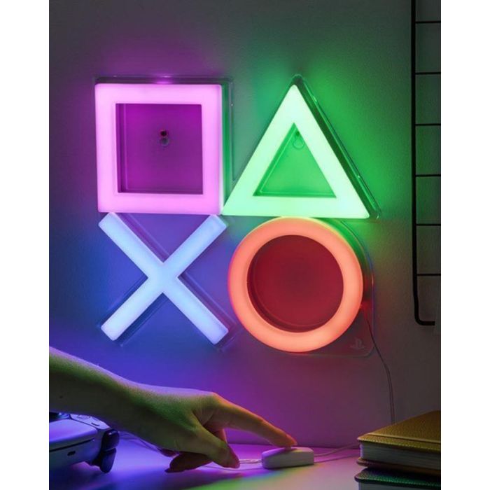 Lampa Paladone Playstation Wall Mountable LED Neon Light 25cm
