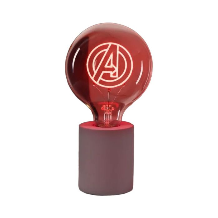 Lampa Paladone Marvel Avengers LED Neon E27 Red