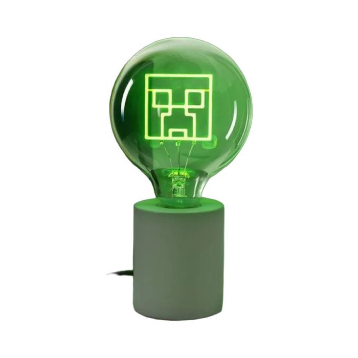 Lampa Paladone Minecraft Creeper LED Neon E27 Green