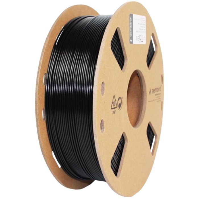 Filament Gembird PETG 3DP-PETG1.75-01-BK 1.75mm 1kg Black