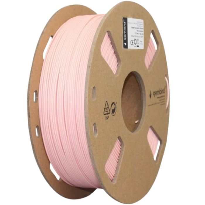 Filament Gembird 3DP-PLA-01-MTP 1.75mm 1kg Mat Pink