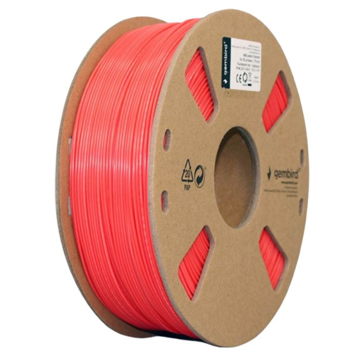 Filament Gembird ABS 3DP-ABS1.75-01-FR 1.75mm 1kg Flame Red